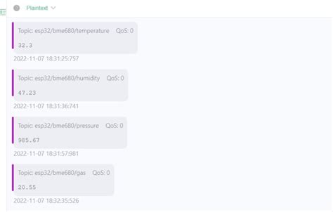 Esp32 Esp Idf Mqtt Publish Bme680 Sensor Readings