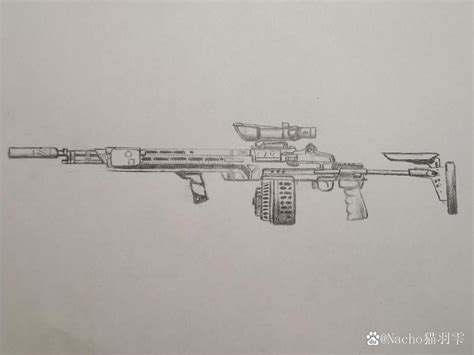 枪怎么画 简笔画大全（精选12张） 简笔画图片大全
