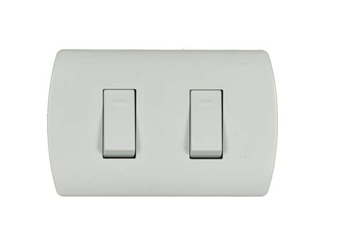 Placa Armada Interruptor Doble 9 15 Mec Sistemas Eléctricos