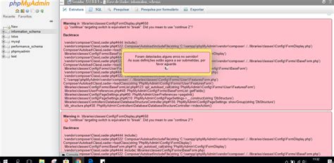 Warning In PHP Alpha Issue Phpmyadmin Phpmyadmin GitHub