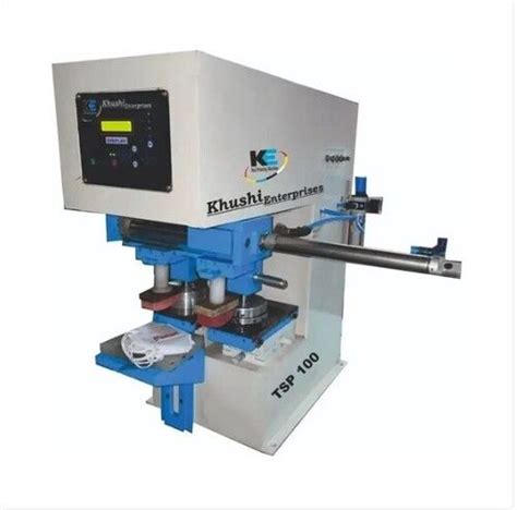 screen printer plate bidirectional pneumatic stainless steel pad printing machine at 140000 00