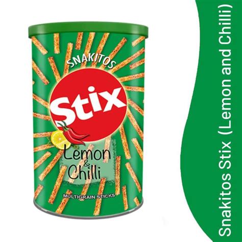 Snakitos Snakcs Stix Potato Slims Lemon And Chilli Ready To Eat