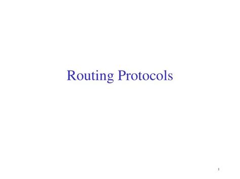 PPT Routing Protocols PowerPoint Presentation Free Download ID