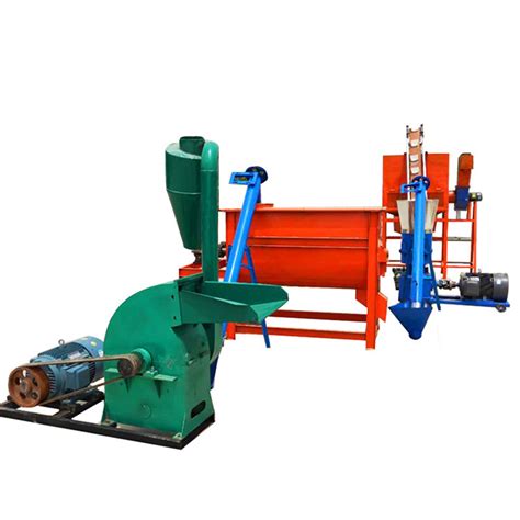 Small Animal Livestock Chicken Cattle Pig Feed Processing Production