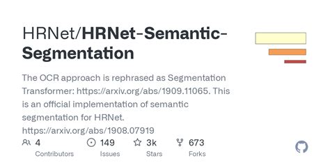 Github Hrnet Hrnet Semantic Segmentation This Is An Official Implementation Of Semantic