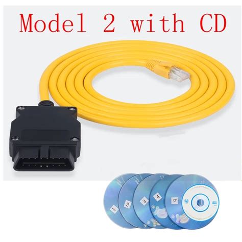 Obd2 Enet Cable For Bmw F Series Icom Obd2 Coding Diagnostic Cable Ethernet To Data Obdii Coding