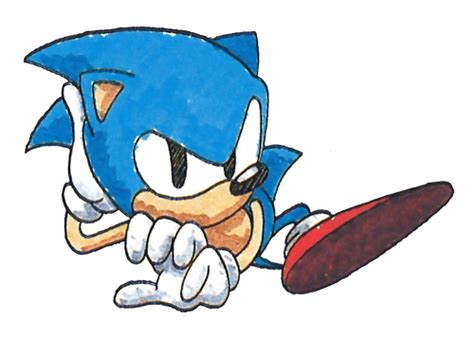 High Resolution Artwork From The Japanese Manual Sonic The Hedgeblog