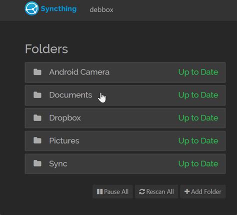 New Modified Files From Laptop Not Syncing Support Syncthing