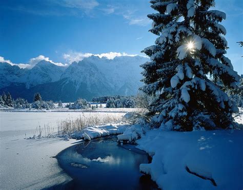 Winter Scenery In Germany