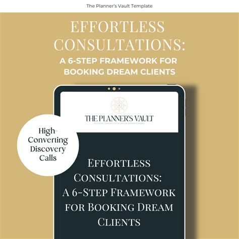 Effortless Consultations A 6 Step Framework For Booking Dream Clients