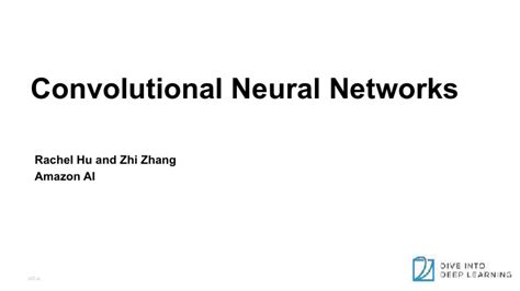Ppt Convolutional Neural Networks Rachel Hu And Zhi Zhang Amazon Ai