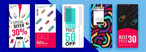 소셜 네트워크 이야기 벡터 일러스트 레이 션에 대 한 최신 유행 편집 템플릿 소셜 미디어에 대 한 디자인 배경입니다 Brand Name Online Messaging