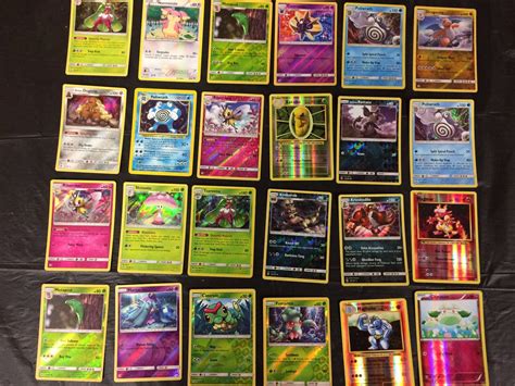 Pokemon Hologram Trading Cards Lot