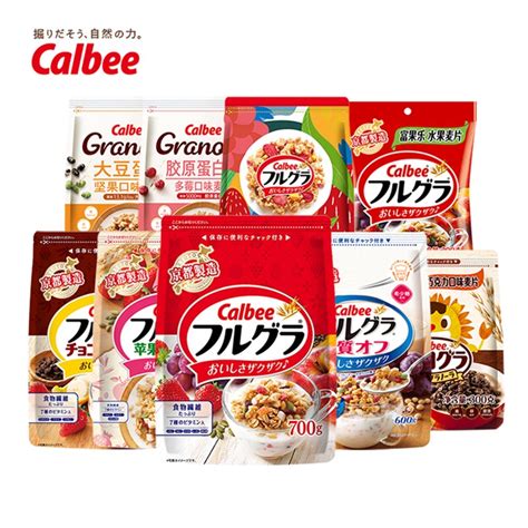 日本进口calbee卡乐比水果麦片苹果减少糖600g巧克力原味燕麦片 虎窝淘