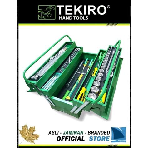 Jual New Diskon 70 Toolbox Set 66pcs Tekiro Kotak Mekanik Alat Perkakas Kunci Sock Socket