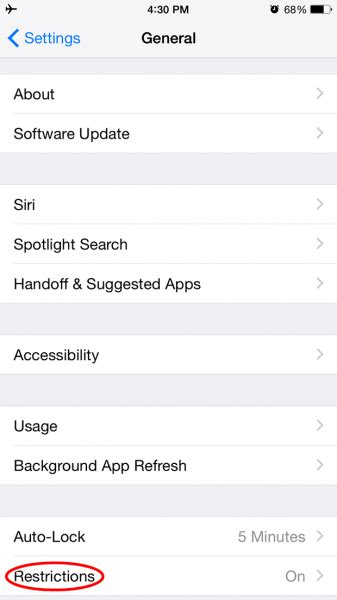 how to turn off in app purchases 2 wired 2 tired