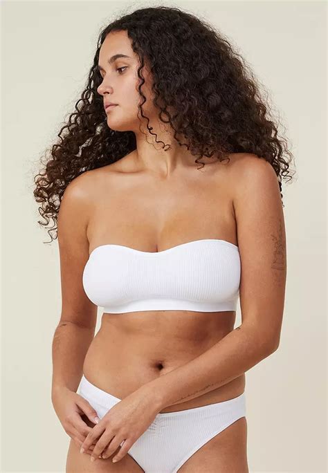 Buy Cotton On Body Seamless Sweetheart Padded Bandeau Bralette 2025