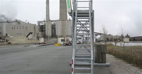 Fly Ash Recycler Stands Tall With Custom Designed Portable Platform