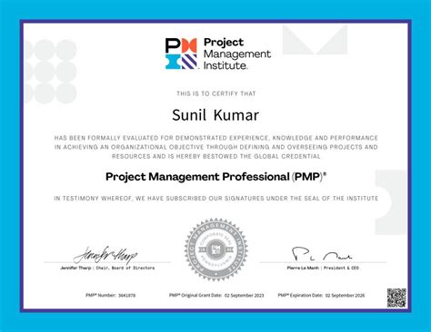 Sunil Kumar Pmp® Ccna® On Linkedin I Am So Happy To Announce That I