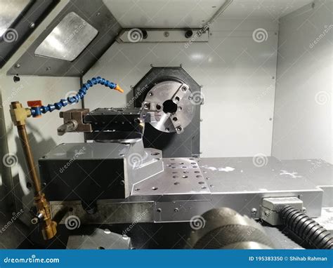 Computer Numerical Control CNC Lathe Machine Stock Photo Image Of Machine Numerical