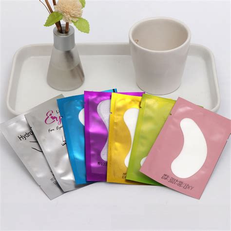 Grafting Eyelash Eye Patch Lower Eyelash Spacer Collagen Eye Patch Female Head Pearlised Film