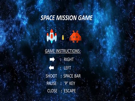 GitHub Yashuv Space Mission Game Using Cpp SFML Library Just A