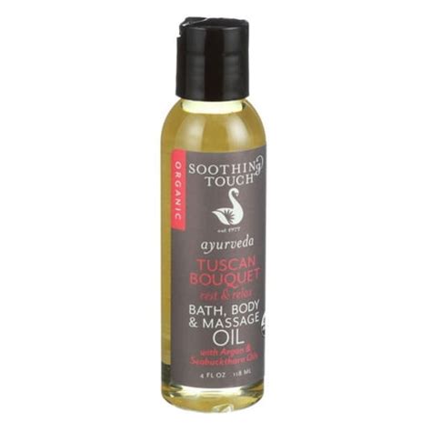 Soothing Touch Ayurveda Organic Bath Body And Massage Oil Tuscan