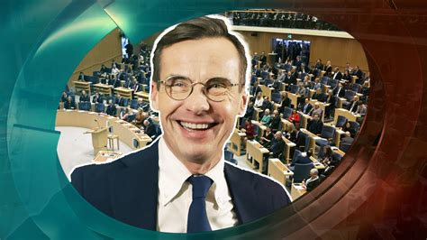 Special Sveriges Nya Statsminister Ulf Kristersson 21 Oktober 2022