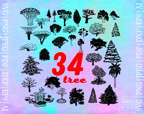FREE Tree SVG Free Svg With SeleART