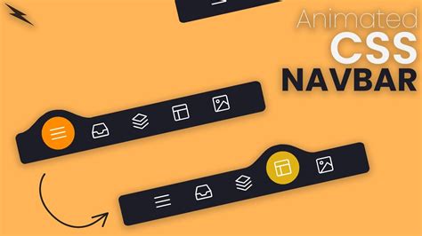 Animated Navabar Html5 Css3 Zia Codes Youtube