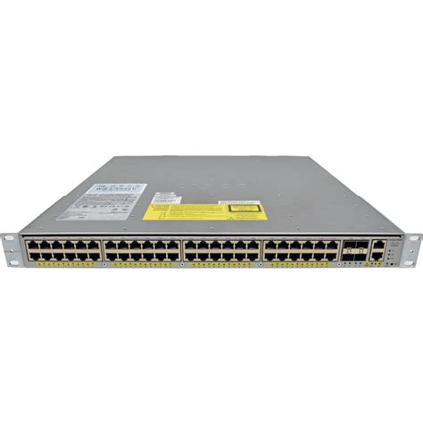 Cisco Catalyst Ws C4948e 68 4103 03 48 Port Ge Switch 4x 10g Sfp Rack Ears Piospartslap