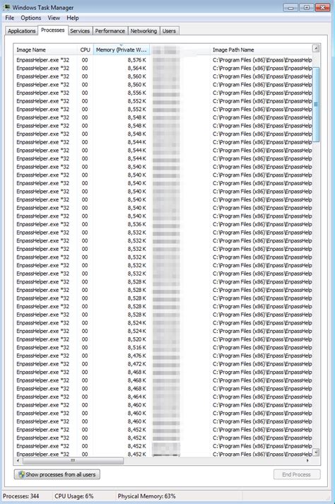 Multiplemanyduplicate Enpasshelperexe Processes Windows Enpass