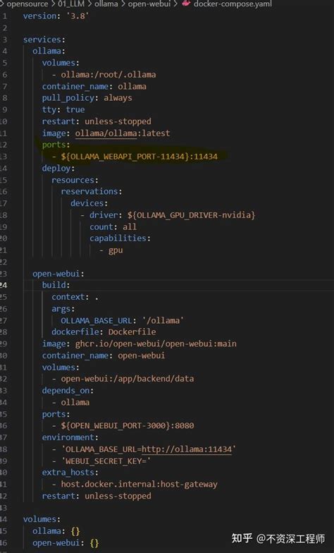 利用 Open Webui Ollama 方式部署大模型，没法访问 Ollama Api 的解决办法 知乎