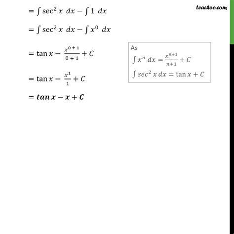Ex 7 1 19 Integrate Sec 2 X Cosec 2 X Dx Teachoo Ex 7 1