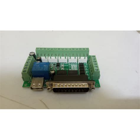 Jual Mach3 Cnc Controller Board 5 Axis Bob Breakout Board Mach3 Lpt