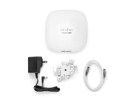 Hpe Networking Instant On Access Points Ap22 Power Adapter Included R4w01a