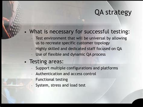 PPT High Level QA Strategy For SQL Server Enforcer PowerPoint Presentation ID