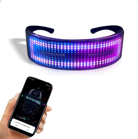 Keledz Buy Customizable Bluetooth Led Glasses Online India Ubuy