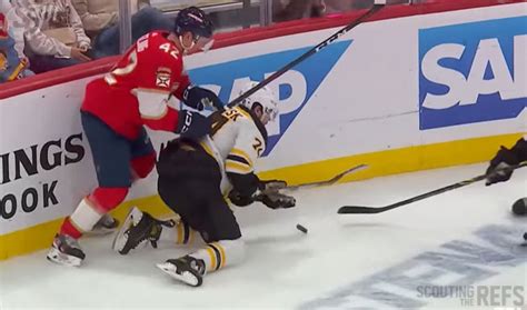 Bruins Go Ahead Goal Disallowed For Hand Pass Vs Panthers