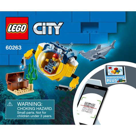 Lego Ocean Mini Submarine Set 60263 Instructions Brick Owl
