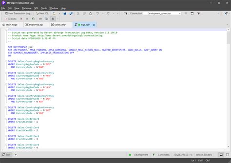 Sql Transaction Log Reader To View And Analyze Sql Log Data