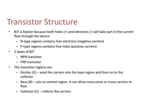 PPT TRANSISTOR Introduction PowerPoint Presentation Free Download ID 6759964
