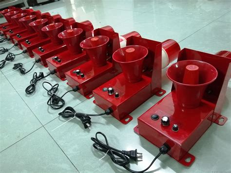 声光一体报警器工厂车间可调高音喇叭大功率工业220v24v12v警报器 虎窝淘