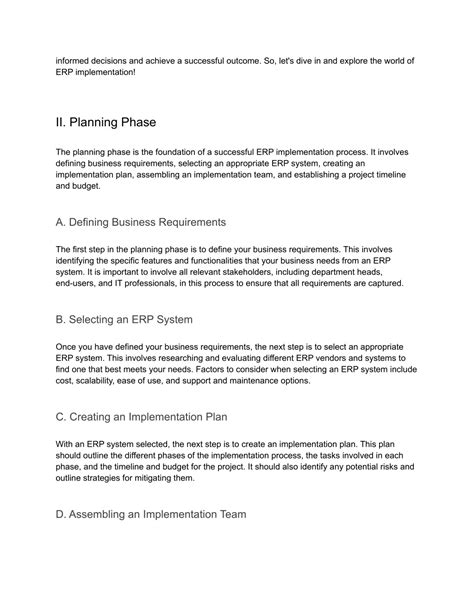 PPT A Comprehensive Guide To ERP Implementation Process Planning Design And Implementation