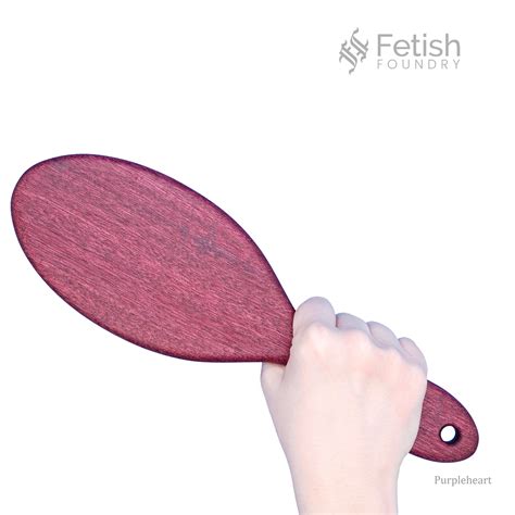 The Brush Hardwood Bdsm Spanking Paddle Sandm Impact Play