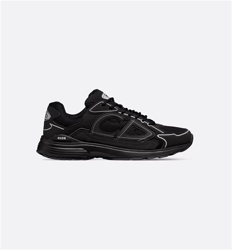 B30 Countdown Sneaker Black Mesh And Black Technical Fabric Dior