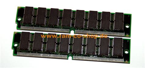 32 Mb Edo Ram Kit With Parity 2 X 16 Mb 72 Pin Ps 2 Simm 60 Ns € 13 59