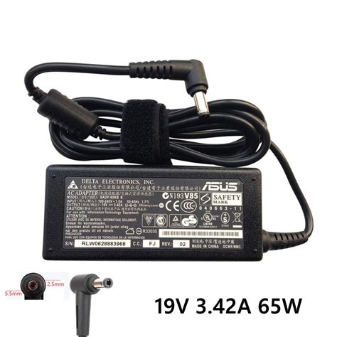 Asus Laptop Adapter Charger Black V A Mm Mm Shopee Philippines
