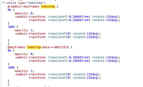 Webkit Keyframes Have No Scope Id · Issue 975 · Vuejsvue Loader · Github