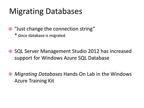 Ppt Windows Azure Sql Database Basic Powerpoint Presentation Free